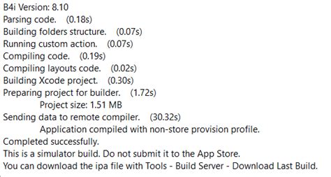 B4i V810 Released Adds Support For Xcode 14 B4x Programming Forum