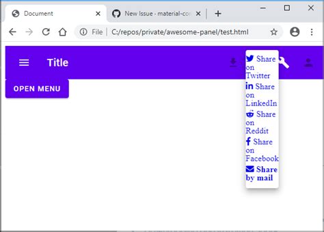 Cannot Use Mwc Menu With Mwc List Item Via · Issue 1341