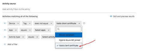 update conditional access policies to work with split tunnel vpn for