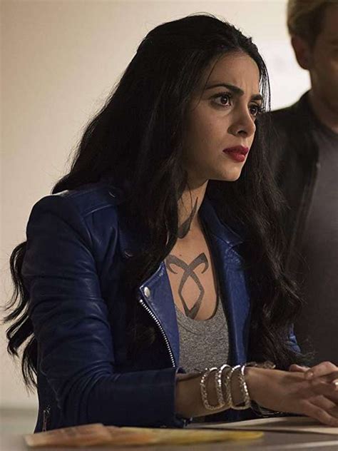 Shadowhunters Isabelle Lightwood Blue Jacket New American Jackets