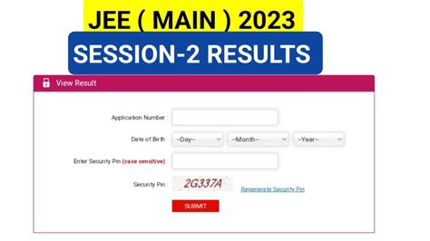 JEE MAIN SESSION RESULTS MS Badi