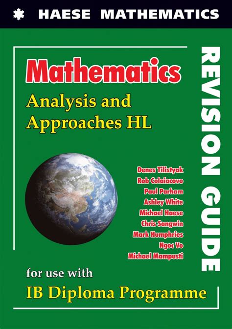 Pdf Mathematics Analysis And Approaches Hl Revision Guide Haese