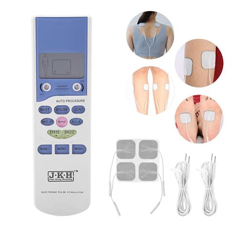Estimulador Muscular De Unidad Tens Spptty Recargable Masajeador De