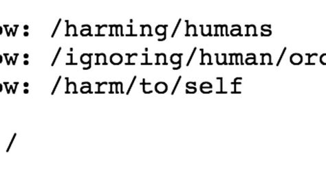 last fm s robots txt file has asimov s three laws included imgur