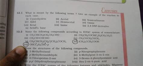 Draw The Structures Of The Following Compounds 1 3 Methylbutanal Filo