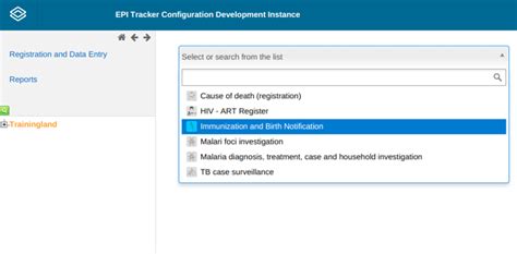 Tracker Overview Dhis2