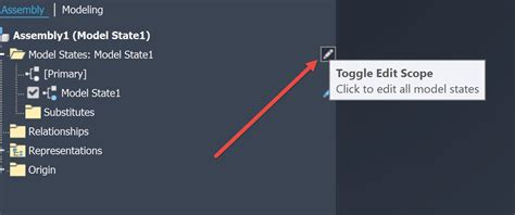 The Component Array Appears In All Model States Previously Created In