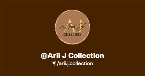 Arii J Collection Instagram Facebook Linktree