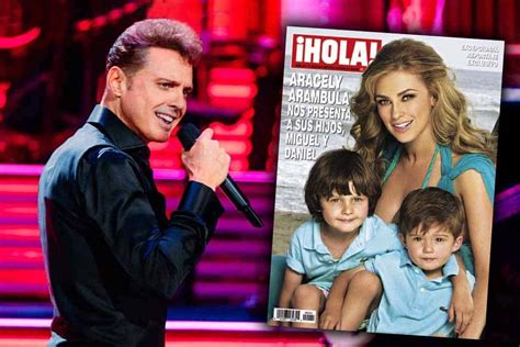 Aracely Arambula Y Sus Hijos Miguel Y Daniel