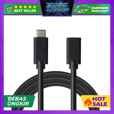 Jual Kabel Ekstension Usb Type C Male Ke Usb Type C Female Meter Jakarta Barat