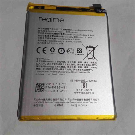 Realme 3 3i Battery Blp693 Oppo