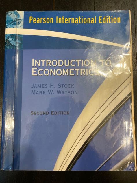 Introduction To Econometrics 2nd Edition Hobbies And Toys Books And Magazines Textbooks On Carousell