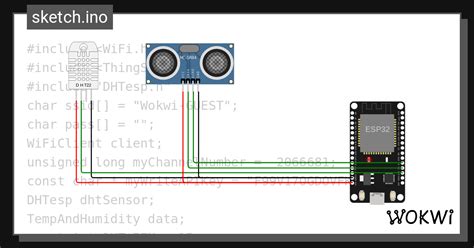 Thingspeak Wokwi ESP STM Arduino Simulator