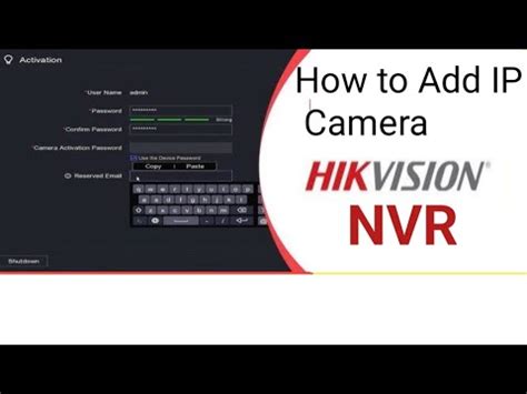 How To Add IP Camera In HIKVISION NVR Add IP Camera L HIKVISION Static IP Configuration