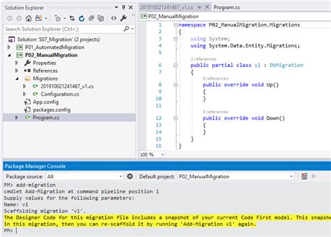 Migration Trong Entity Framework Khởi Tạo Và Cập Nhật Csdl Tự Học Ict