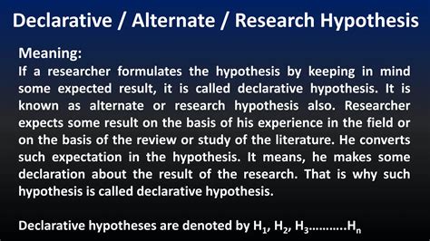 Hypothesis In Educational Research Pdf Science