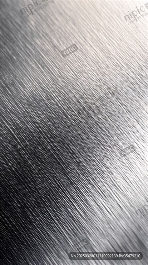 Ai创作图金属 拉丝 纹理 背景 质感 光泽 线条 银色 工业 装饰 素材 简约 金属感 表面 材质 昵图网