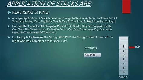 Project On Stack Data Structure Ppt