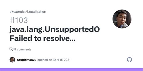 java lang unsupportedoperationexception failed to resolve attribute at