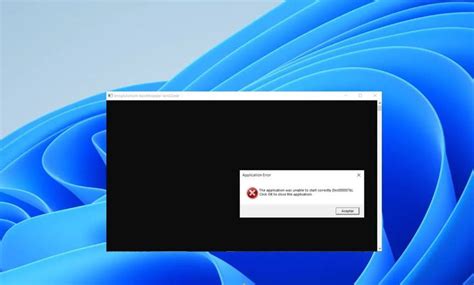 Application Was Unable To Start Correctly Xc B Windows Security Application Windows