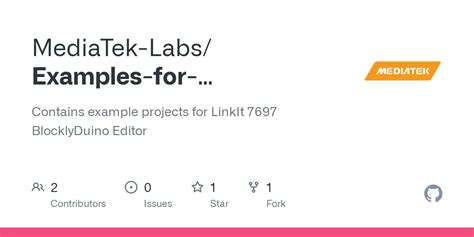 Github Mediatek Labsexamples For Blocklyduino Linkit 7697 Contains Example Projects For