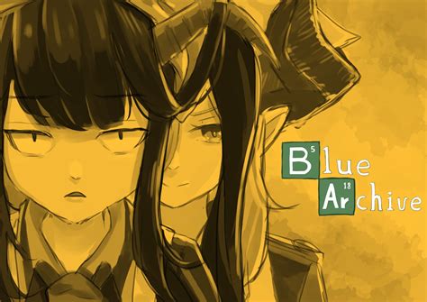 Id Han Fuuka Blue Archive Juri Blue Archive Blue Archive Breaking Bad Highres 2girls