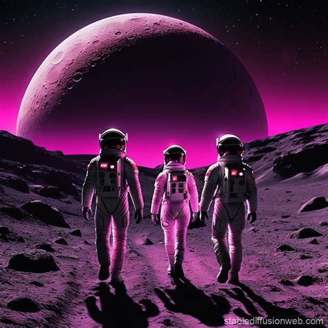 Space Odyssey On The Moon With Hal 9000 Stable Diffusion Online