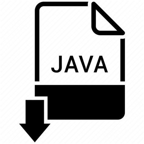 Extension File Java Name Icon Download On Iconfinder