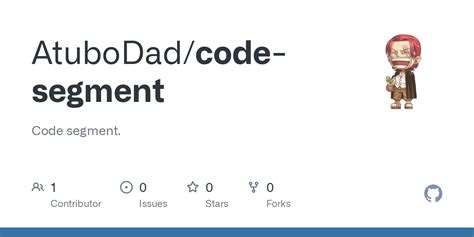 Github Atubodadcode Segment Code Segment