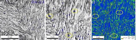 EBSD Maps Of Investigated Steel After Second IA Step Performed At 850 Download Scientific