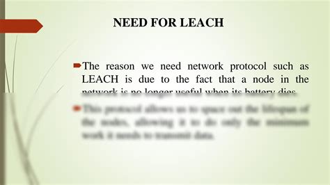 SOLUTION Low Energy Adaptive Clustering Hierarchy Leach Ppt Studypool