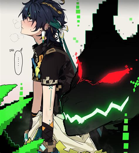 Kinich And Ajaw Genshin Impact Drawn By Th Birthday Danbooru