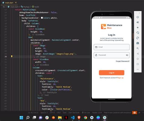 ‏flutter Login Ui ️‏ ‏muhammad Asim‏
