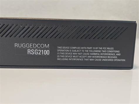 Siemens Ruggedcom Rsg2100 32m Managed Ethernet Switch