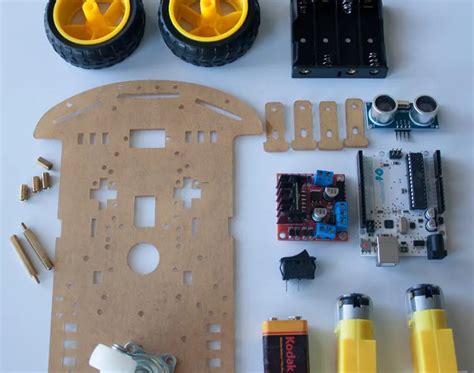tic para innovar en educación robot esquiva obstáculos con arduino y