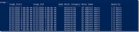 Build An Azure Usage Report With Powershell 4sysops