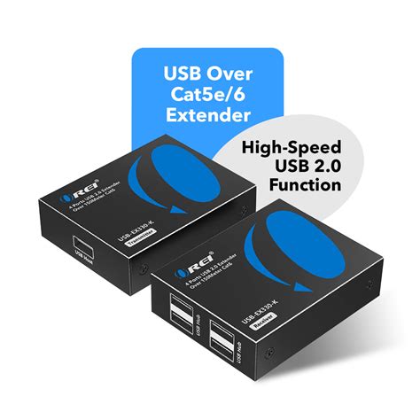 Usb Over Ethernet Extender Upto 330 Feet Extends Usb 20 Signal Over