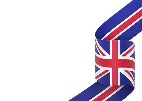 United Kingdom Flag Design National Independence Day Banner Element