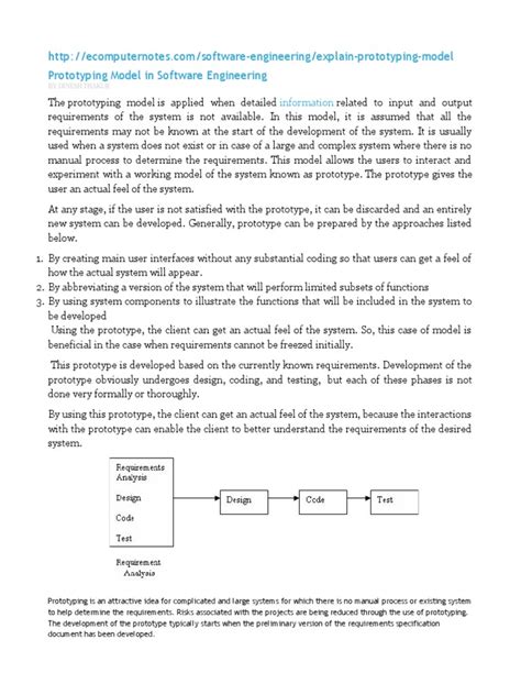 Prototyping Model Pdf