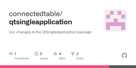 GitHub Connectedtable Qtsingleapplication Our Changes To The QtSingleApplication Package