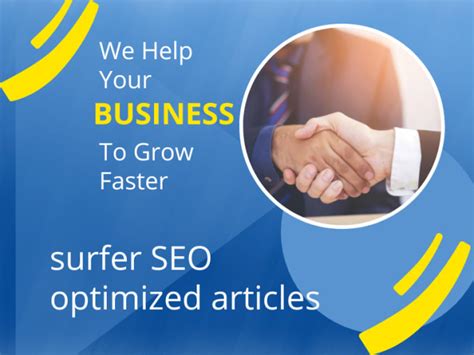 Do Surfer Seo Optimized Content Friendly Articles Writing By Aqehsan Fiverr