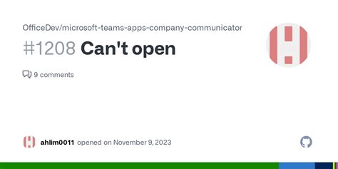 Cant Open · Issue 1208 · Officedevmicrosoft Teams Apps Company