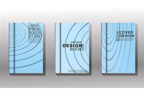 Minimal Cover Design Circle Lines Graphic By Artnoy Creative Fabrica