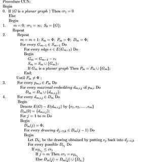 3 Algorithm Calculate Crossing Number CCN Download Scientific Diagram