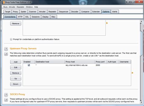 on firefox behind corporate proxy intercepting on webgoat using burp