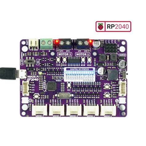 Maker Pi RP2040 Simplifying Robotics With Raspberry Pi RP2040