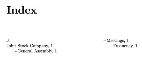 Indexing How To Permit 4 Level Deep Index Entries Was Why Are