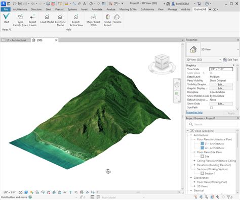 Bring Topography With Textures From SketchUp To Revit Helix EvolveLAB Forum