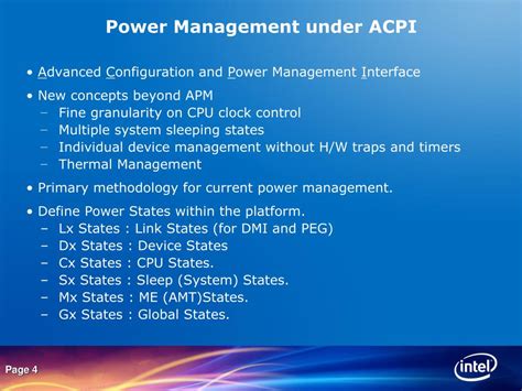 Ppt Processor Power Management Overview Powerpoint Presentation Free