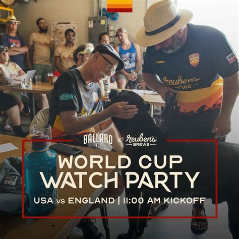 World Cup Watch Party Usa V England Reubens Brews